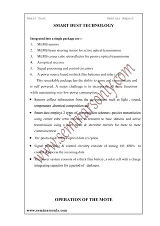 Smart dust | DOC