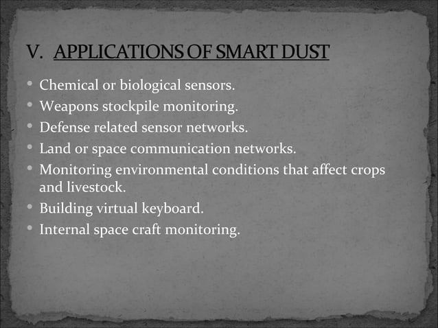 Smart Dust | PPT