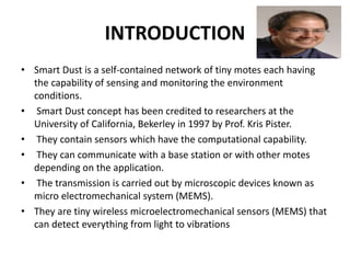 Smart dust | PPTX
