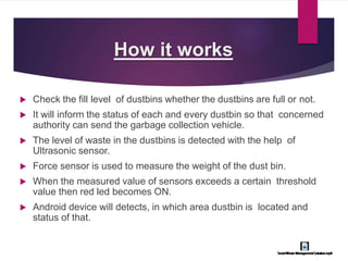 Smart dustbin | PPTX