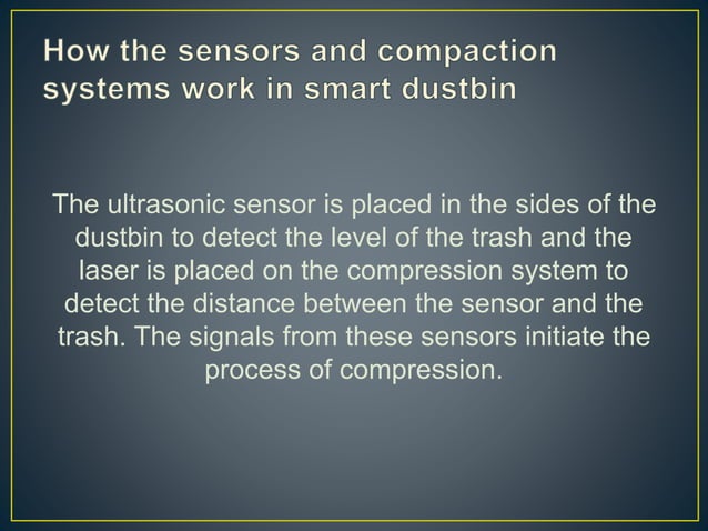 SMART DUSTBIN | PPTX