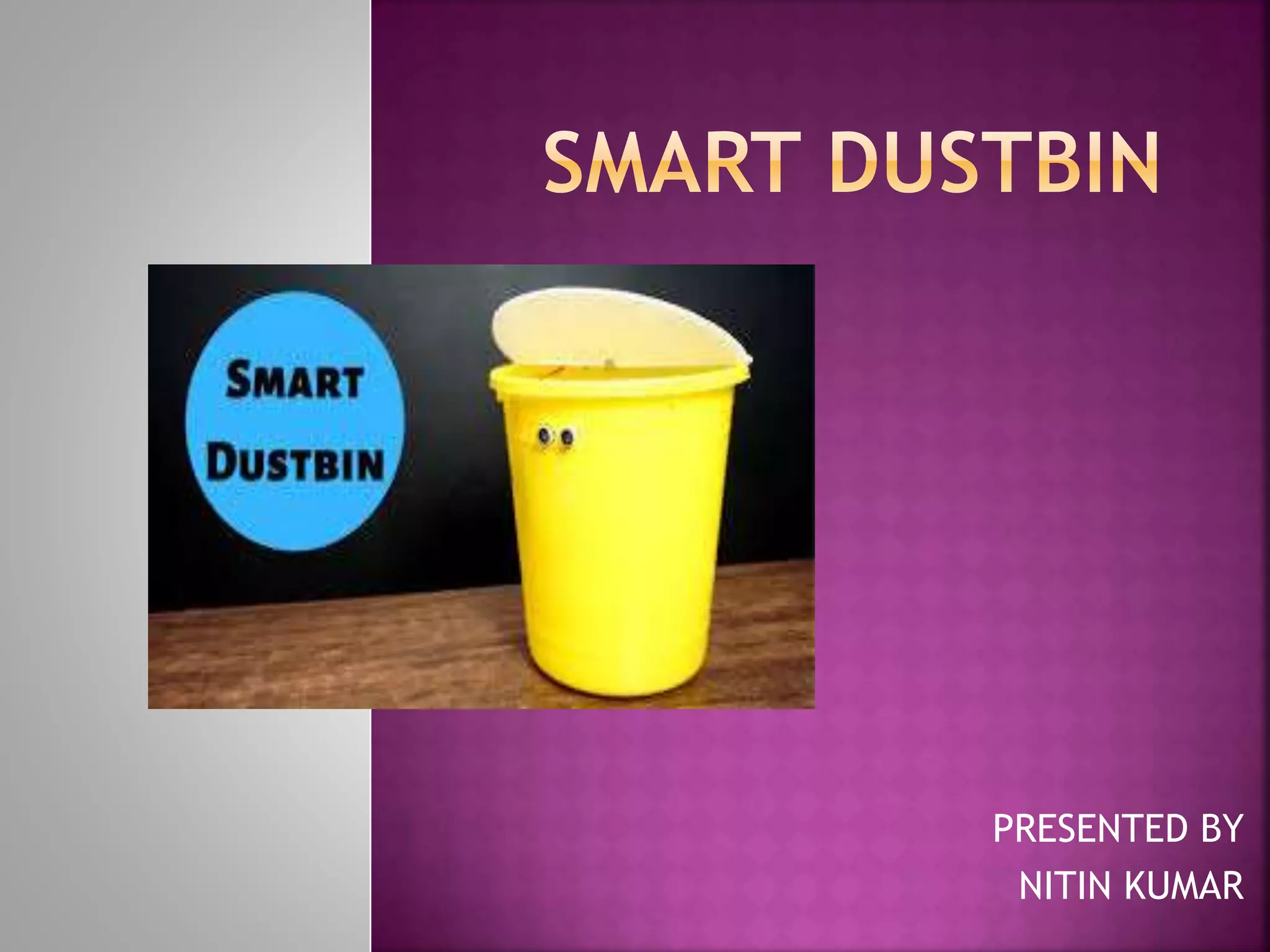 smart dustbin iot implementation | PPTX