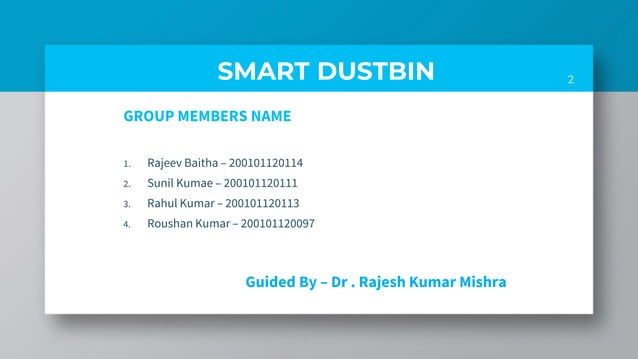 iot project Smart dustbin ppt.pptx | Home Appliances | Home & Garden