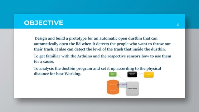 iot project Smart dustbin ppt.pptx | Home Appliances | Home & Garden