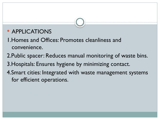SMART DUSTBIN using iot PRESENTATION.pptx