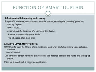 SMART DUSTBIN using iot PRESENTATION.pptx