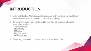 Smart dust | PPT