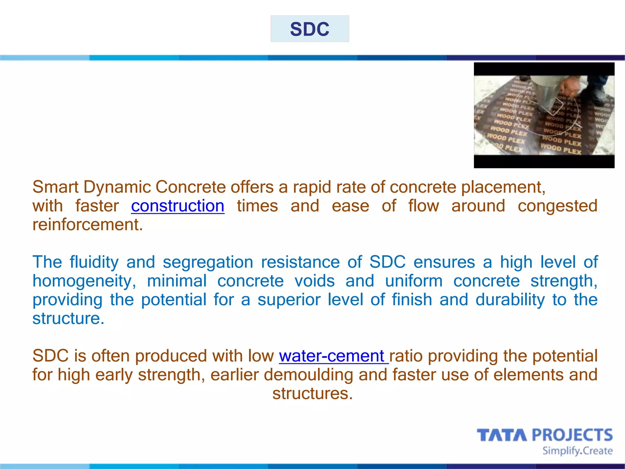 Smart Dynamic Concrete | PPTX