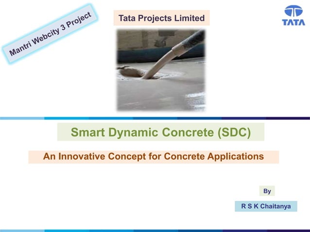 Smart Dynamic Concrete | PPTX