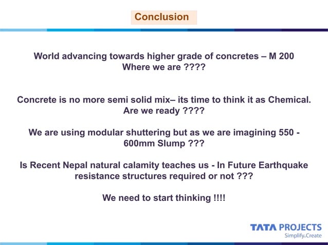 Smart Dynamic Concrete | PPTX