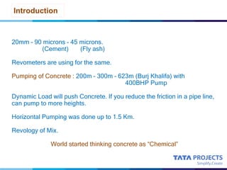 Smart Dynamic Concrete | PPTX