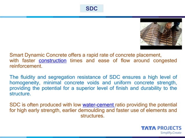 Smart Dynamic Concrete | PPTX