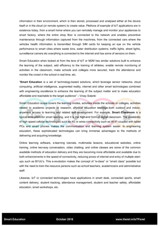 Smart Education – Making education Efficient, Affordable and Reachable ...