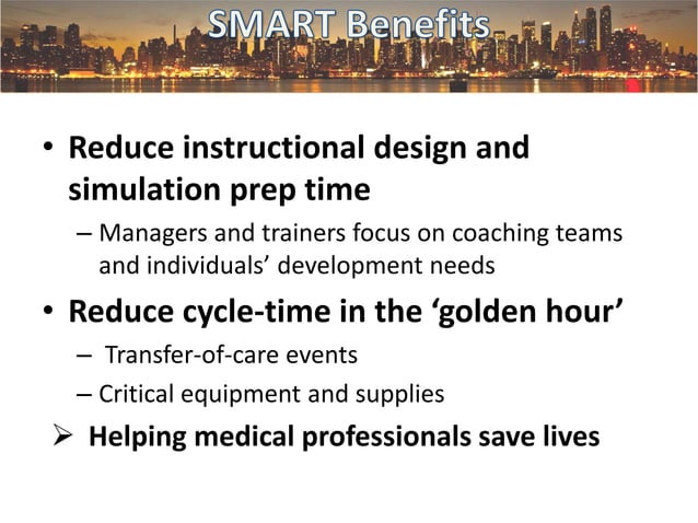 SMART Emergency Medical Teams | PPT