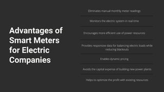 Smart energy meter ppt | PDF