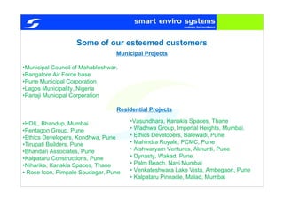Smart Enviro Systems presentation | PDF