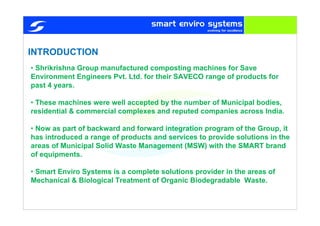 Smart Enviro Systems presentation | PDF
