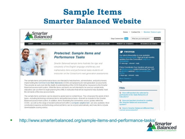 Smarterbalancedassessments10 12 | PPT