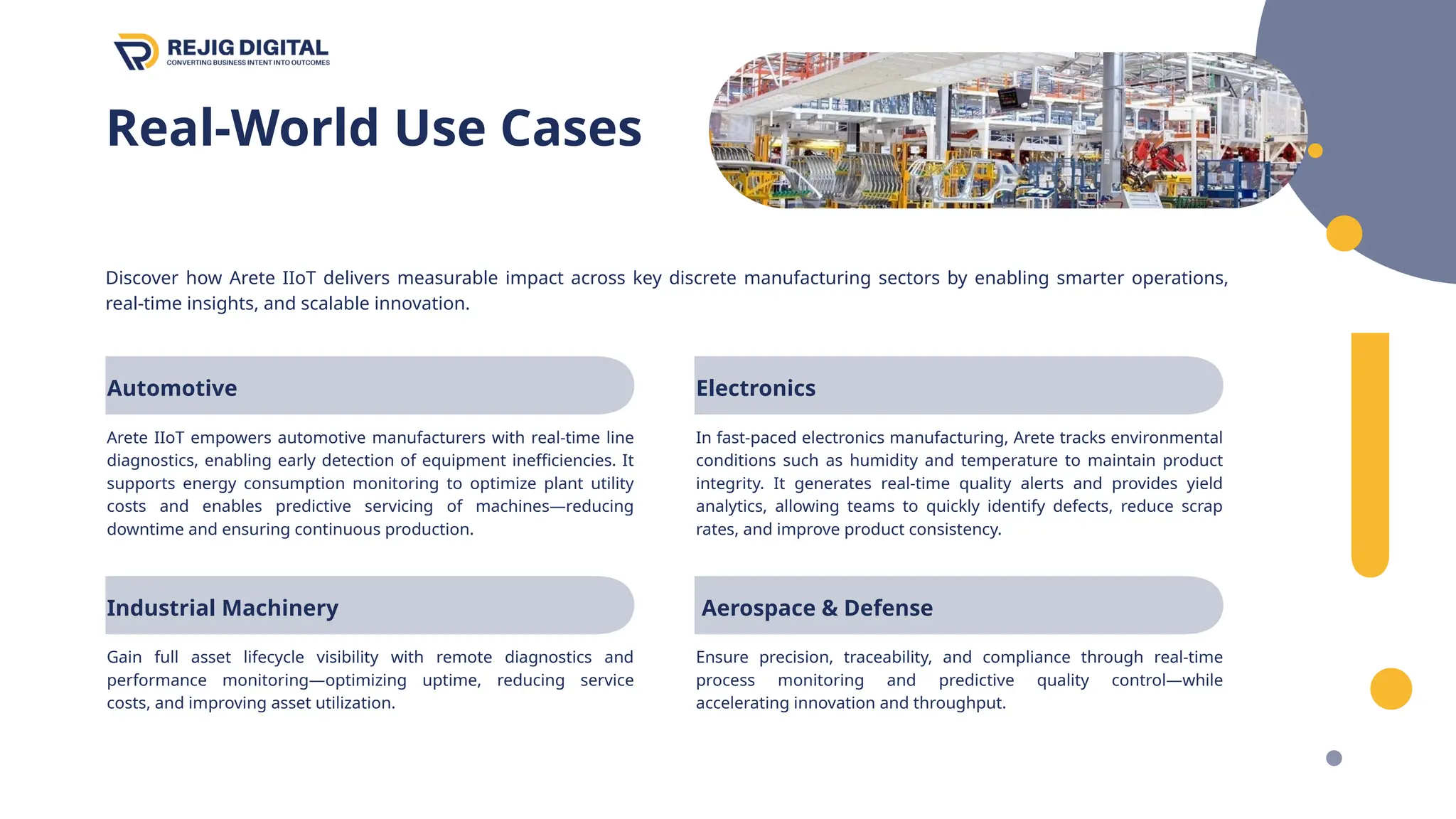 Smarter Discrete Manufacturing Through Arete’s Connected IIoT ...