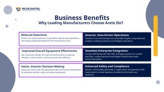 Boosting Factory Efficiency with Arete’s Industrial IoT Technology | PPTX