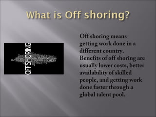 HBR article Smarter offshoring | PPT