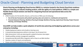 SmartERP Cloud Services Overview - Oracle Cloud, NetSuite and BI_2019 ...