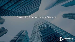 Segregation of Duties and Sensitive Access as a Service | PPT