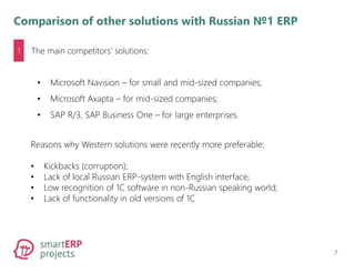 About Smart ERP Projects | PPTX | Computer Software and Applications ...