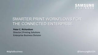 Smarter Print Workflows for the Connected Enterprise | PPTX