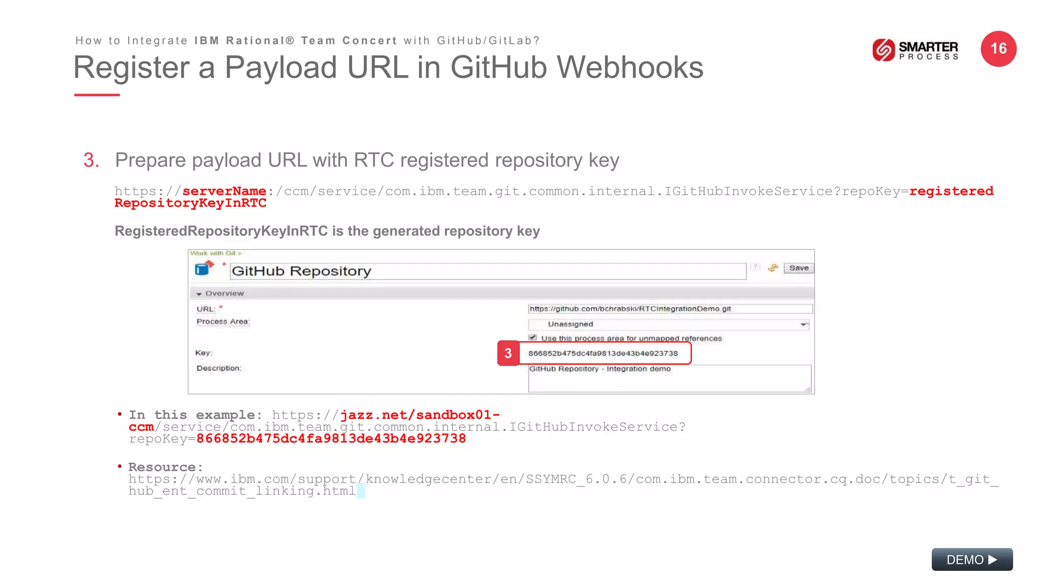 IBM Agile Engineering Summit 18: How to Integrate IBM Rational® Team Concert with GitHub/GitLab ...