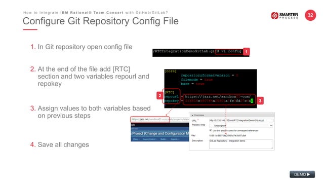 IBM Agile Engineering Summit 18: How to Integrate IBM Rational® Team Concert with GitHub/GitLab ...