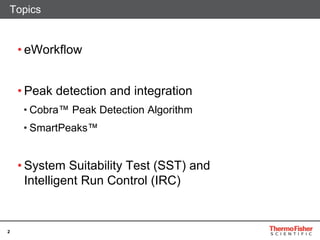 Smarter workflows with thermo scientific chromeleon cds | PDF