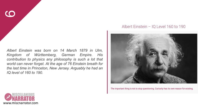Ten smartest people with the Highest IQ scores recorded | PPT