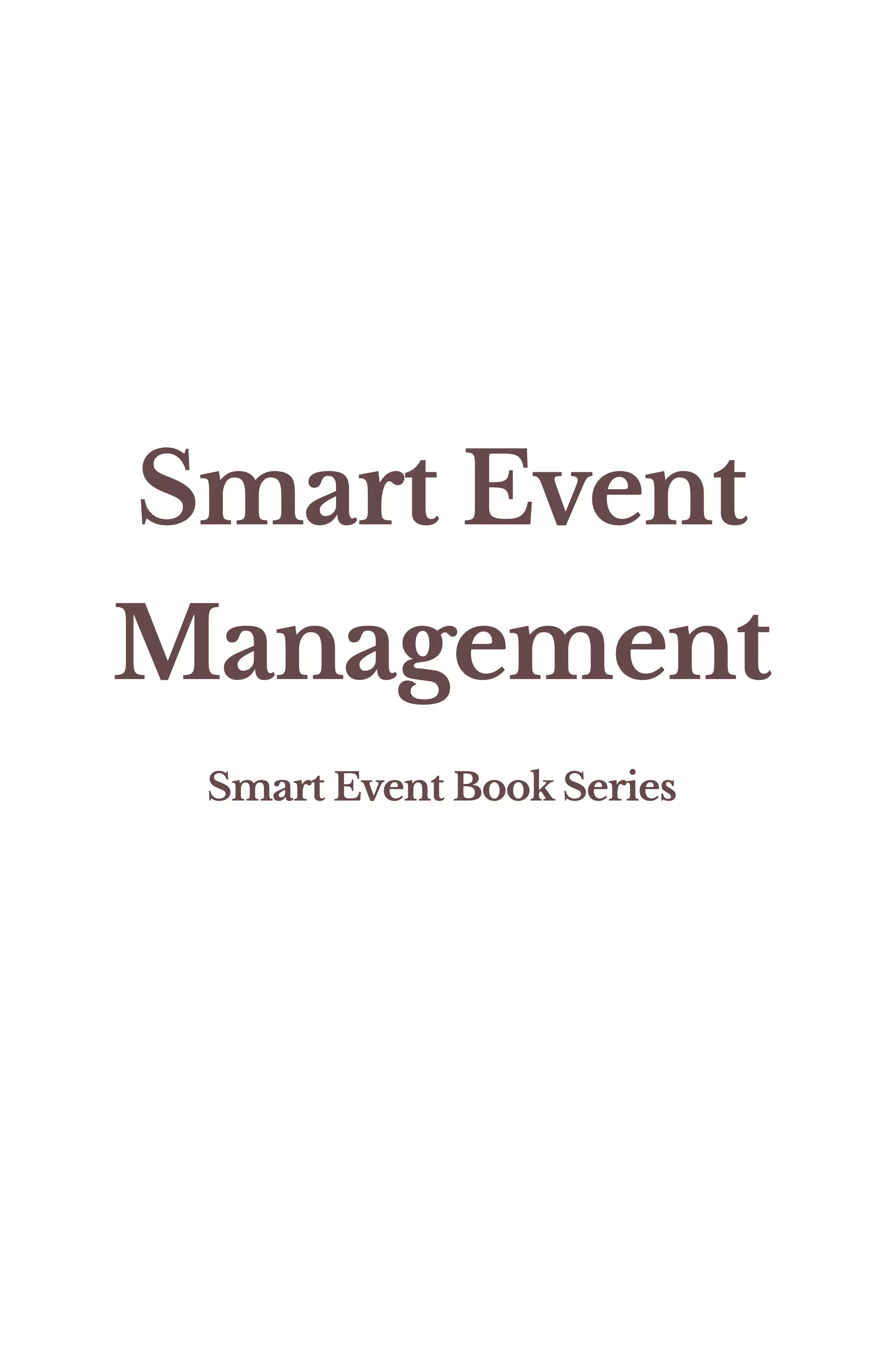 Smart Event Management | PDF