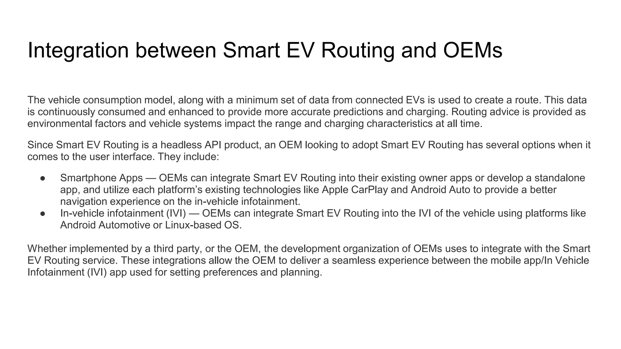 Smart EV Routing methods to understand how it works | PPTX