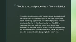 Smart fabric for monitoring biological parameters -respiration.pptx