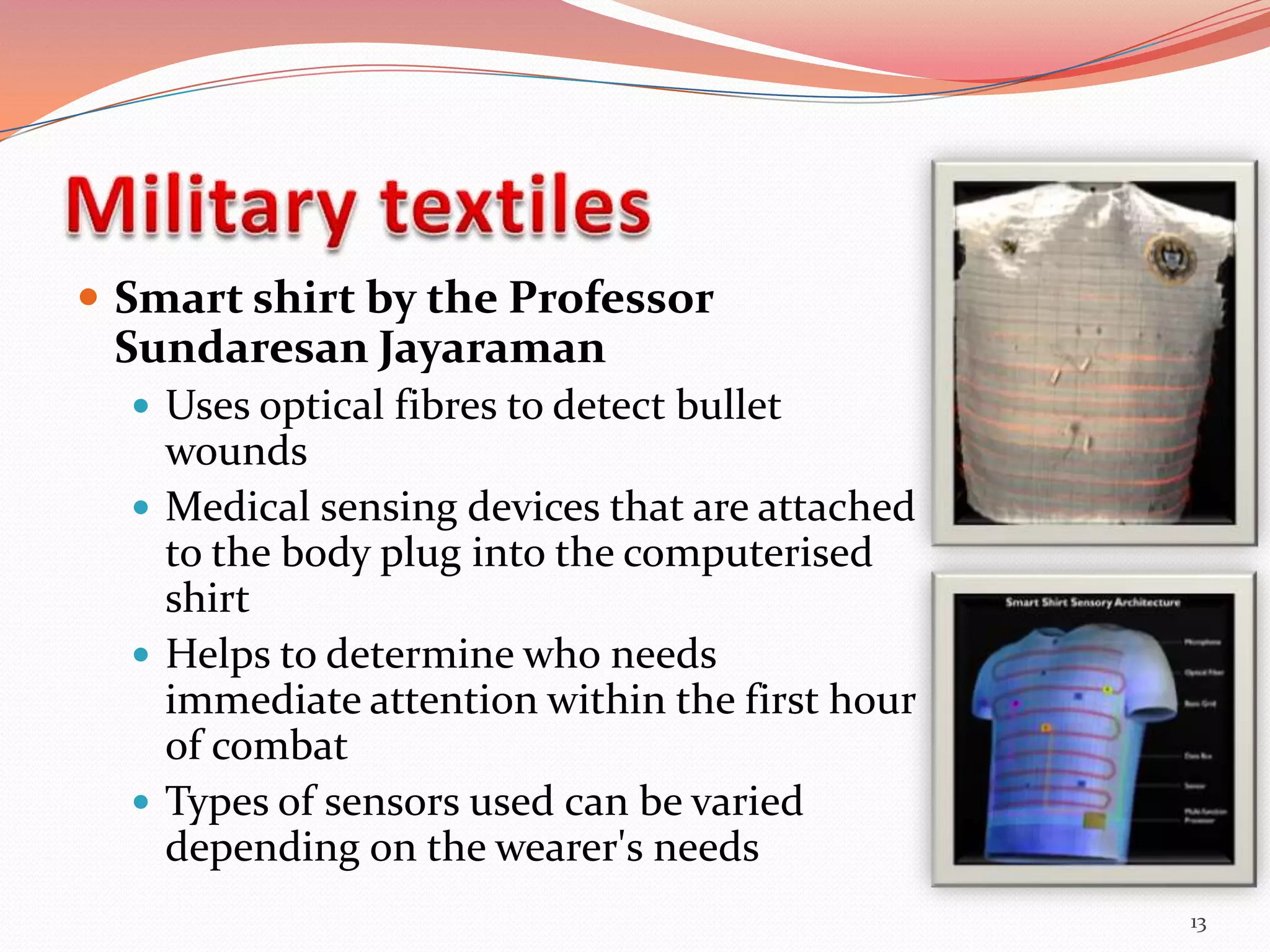 Smart Fabrics & Interactive Fabrics | PPT