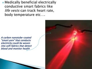 Smart fabrics technology for next generation (1) | PPTX