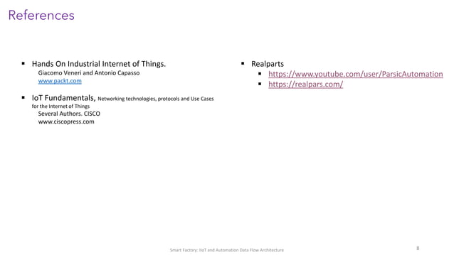 Smart factory IIoT and automation data flow architecture v1.0 | PDF | Internet of Things | Internet