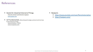Smart factory IIoT and automation data flow architecture map | PPT