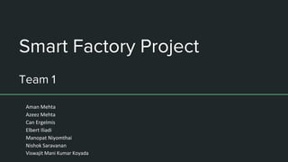 Smart factory Presentation | PPTX