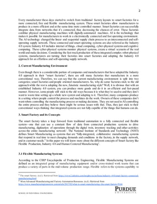 Smart Factory Report | PDF