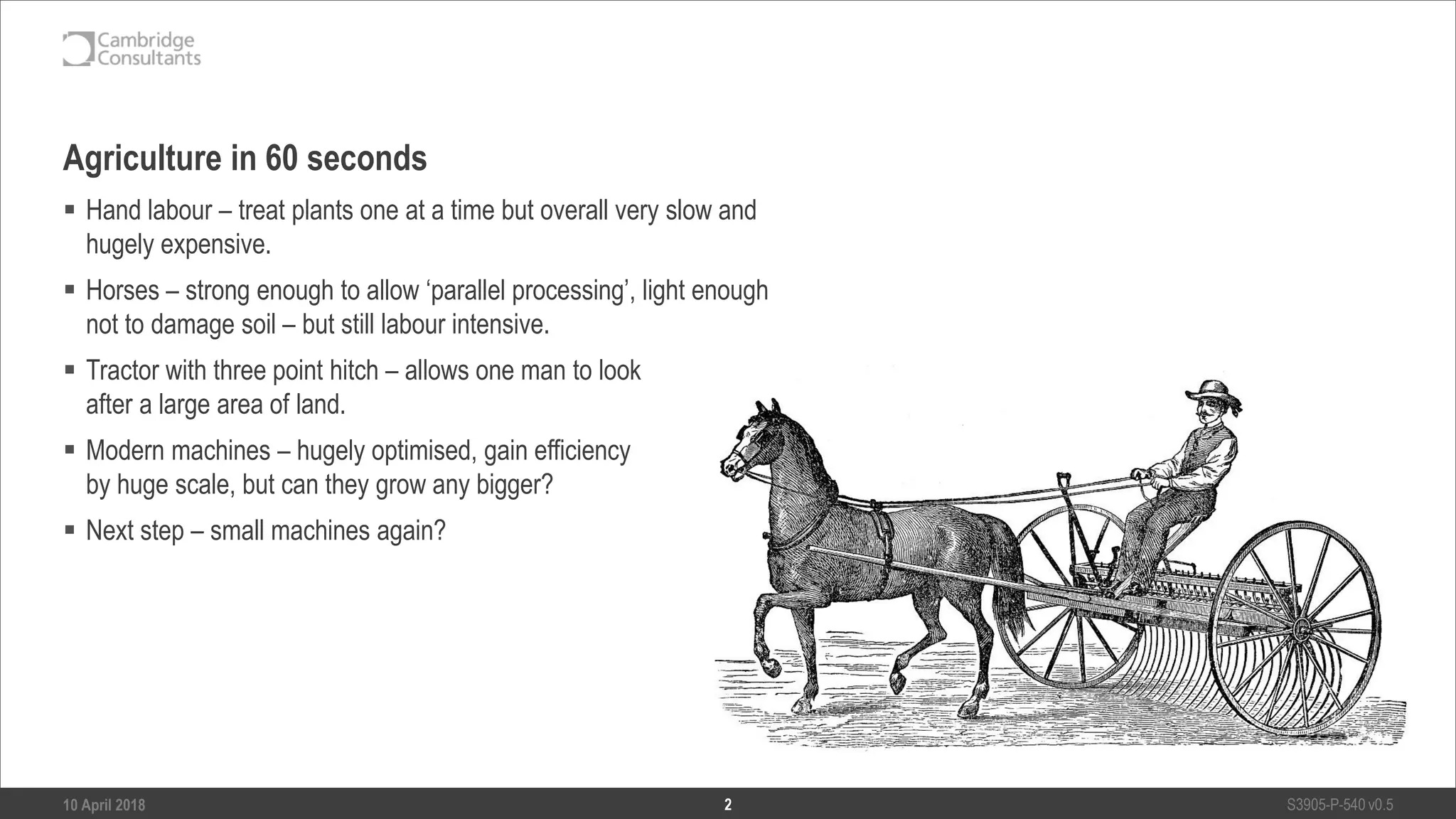 Beyond the visible - real time crop monitoring at real world speeds | PPT