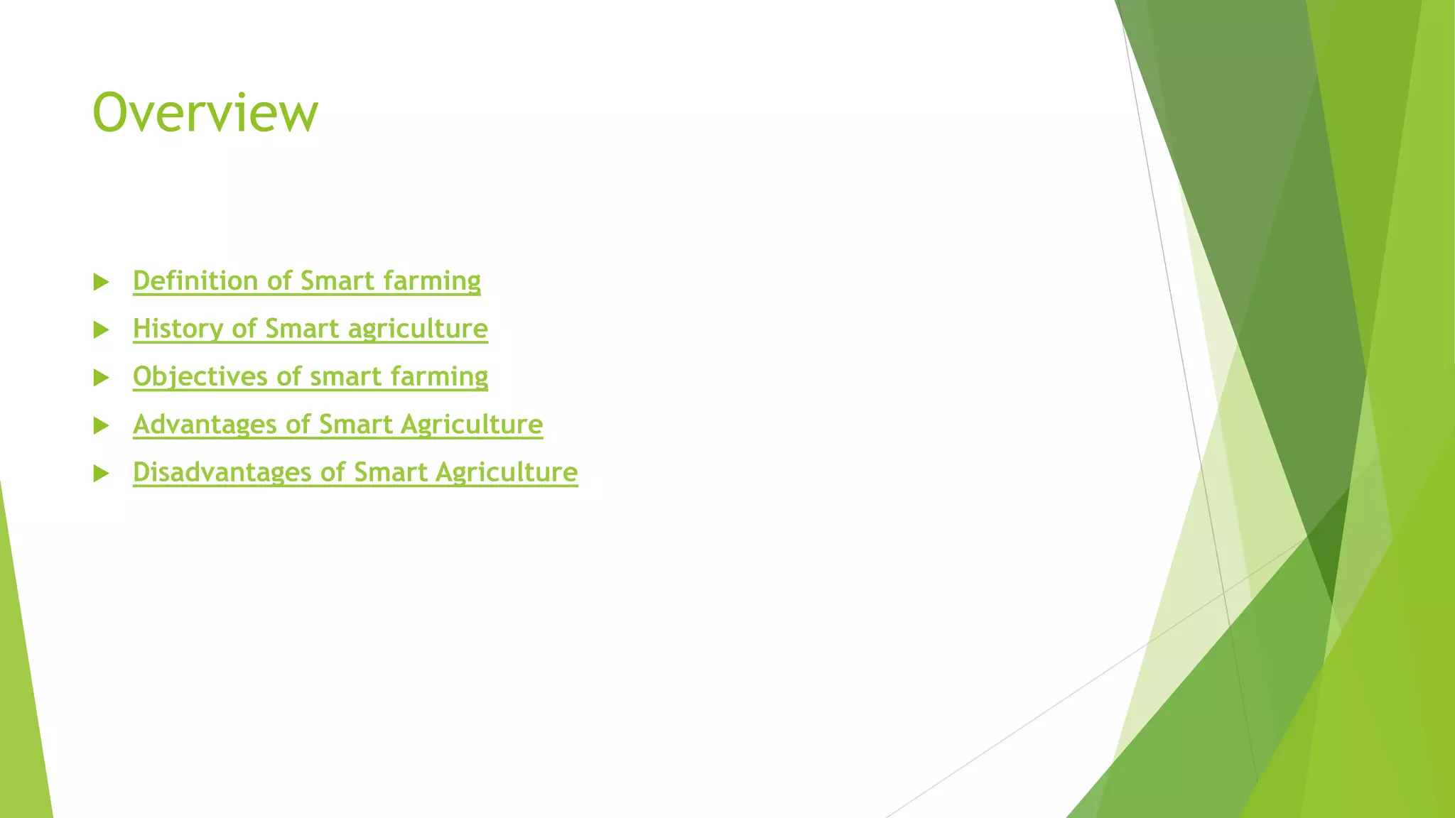 Smart farming ppt. | PPTX