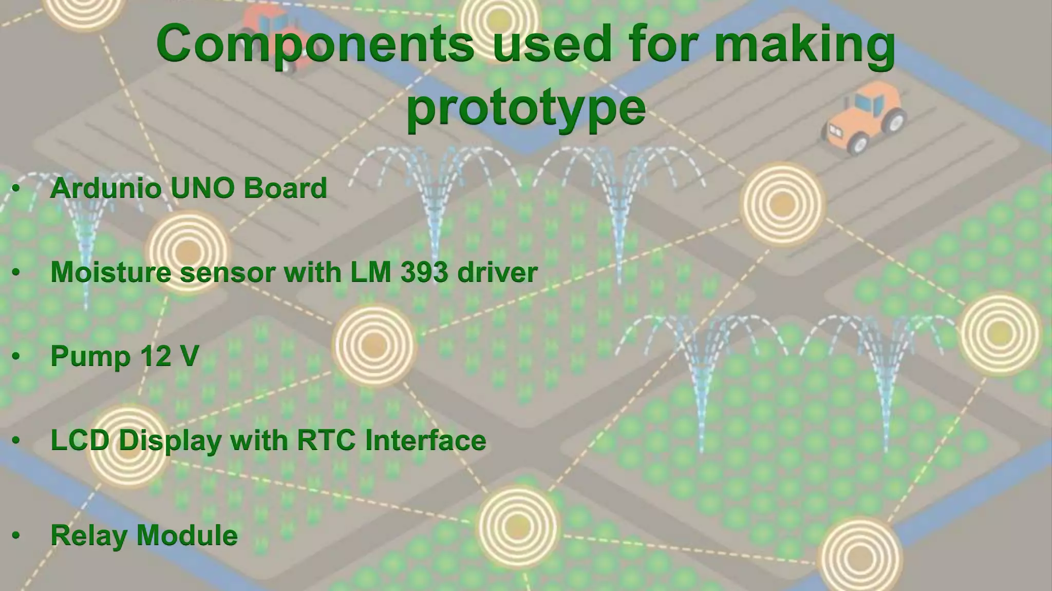 Smart farming using ARDUINO (Nirma University) | PPTX