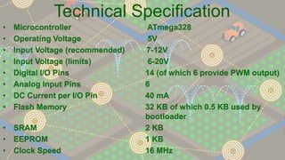 Smart farming using ARDUINO (Nirma University) | PPTX