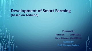 Smart farming using ardunio.pptx
