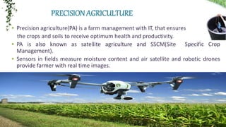 Smart farming using IOT | PPTX