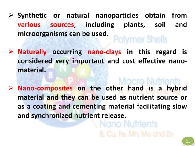 Smart fertilizers in sustainable agriculture | PPTX