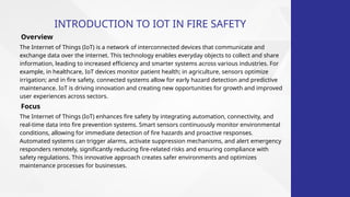 Smart Fire Safety: How IoT is Transforming Fire Prevention in Dubai | PPTX